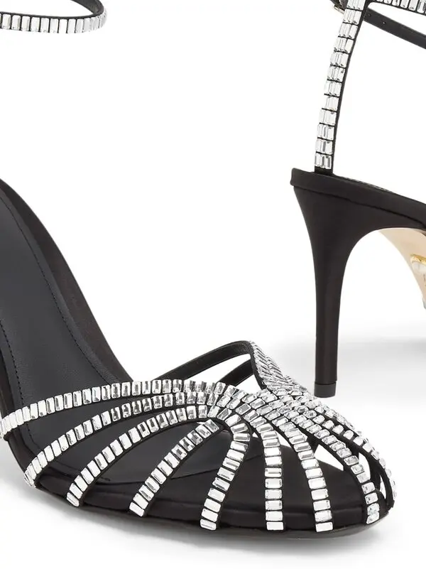 ALEVI MILANO Penelope 80mm Crystal-embellished Sandals