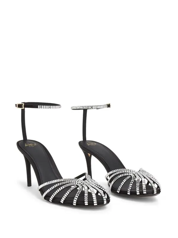 ALEVI MILANO Penelope 80mm Crystal-embellished Sandals