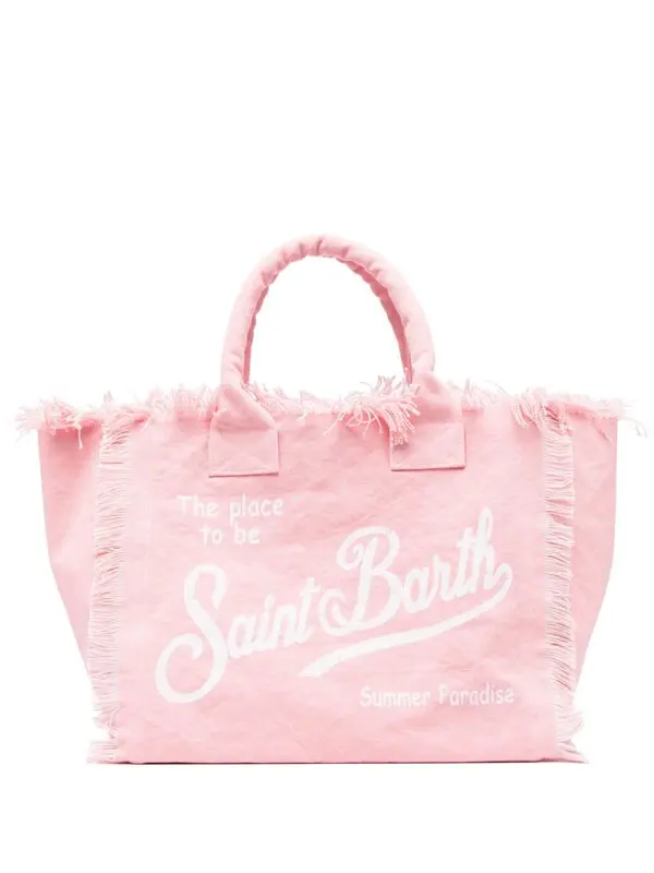 MC2 SAINT BARTH Logo-print Tote Bag