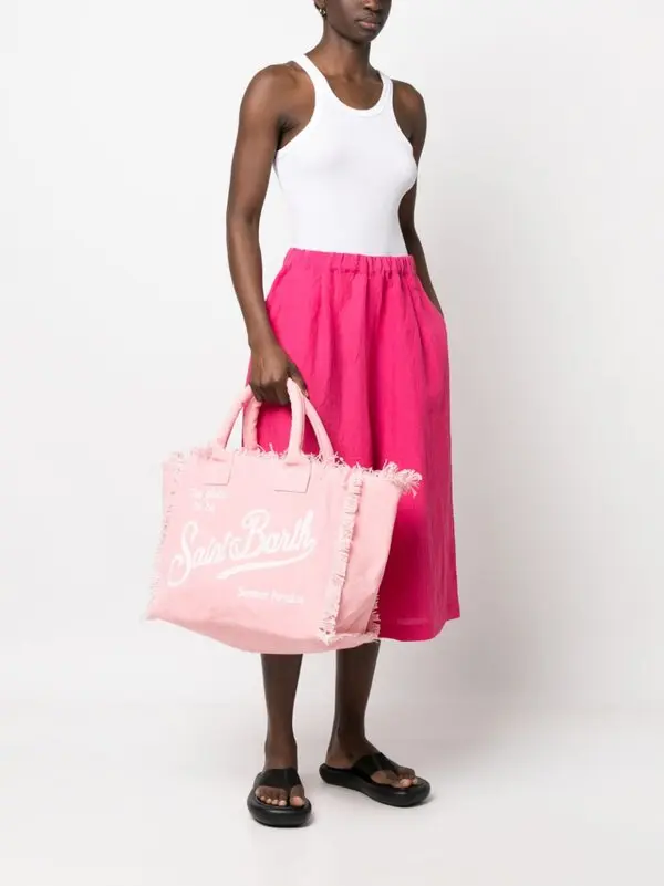 MC2 SAINT BARTH Logo-print Tote Bag