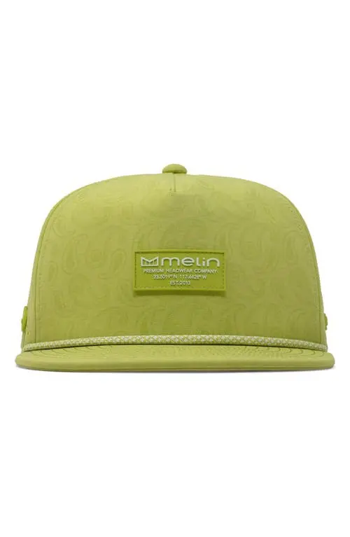 MELIN Coronado Links Hydro Baseball Cap - Neon Yellow