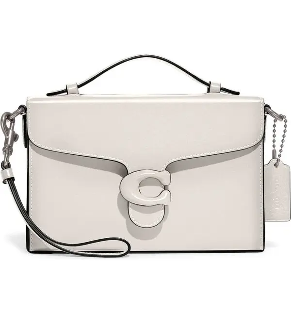 COACH Tabby Glovetanned Leather Box Crossbody Bag