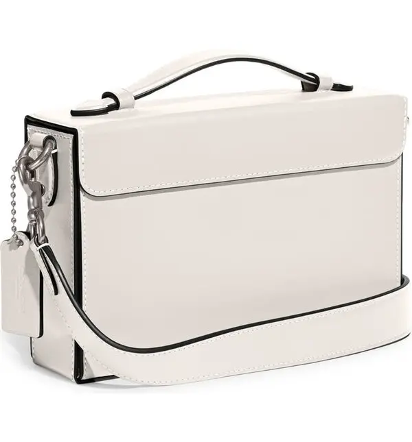 COACH Tabby Glovetanned Leather Box Crossbody Bag