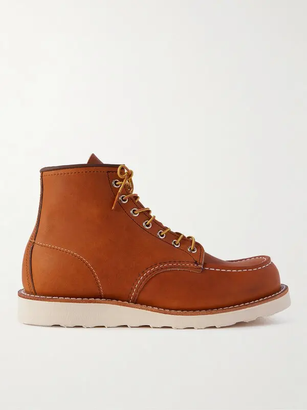 Red Wing 875 Classic Moc Leather Boots - Brown