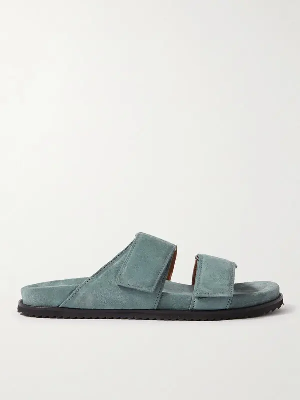 Mr P. David Regenerated Suede Sandals