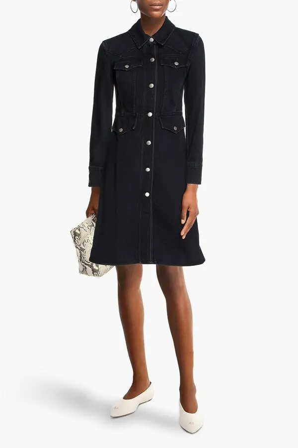 alexa chung denim shirt dress CHIC AT EVERY AGE - THE DENIM DRESS - So Heather
