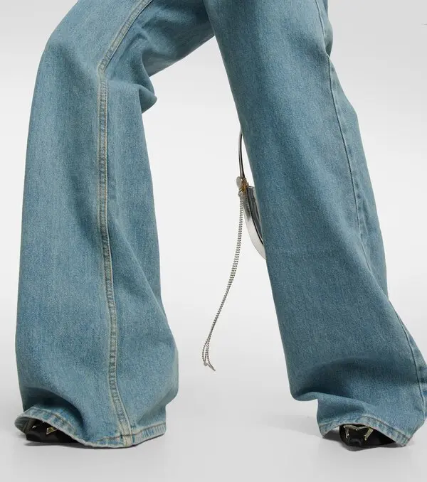 Magda Butrym Low-rise Flared Jeans - Blue