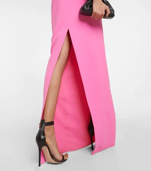 MONOT Mônot Cutout Halterneck Gown
