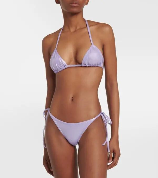 Attico Metallic Bikini