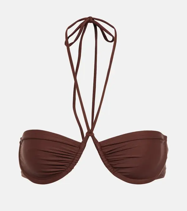 BANANHOT Saint Tropez Bikini Top - Brown