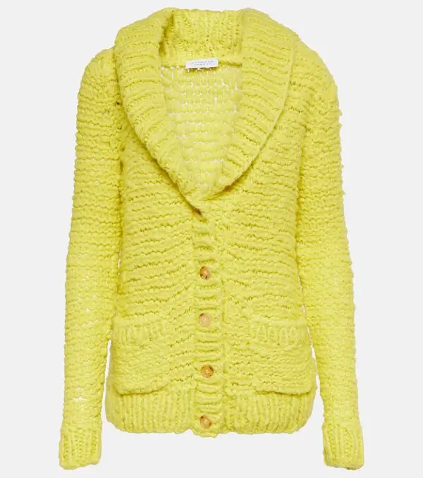 Gabriela Hearst Moses Cashmere Cardigan - Green