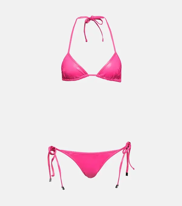 Attico Triangle Bikini - Pink