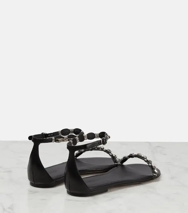 Isabel Marant Étoile Embellished Leather Sandals