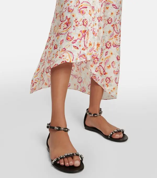 Isabel Marant Étoile Embellished Leather Sandals