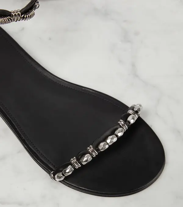 Isabel Marant Étoile Embellished Leather Sandals