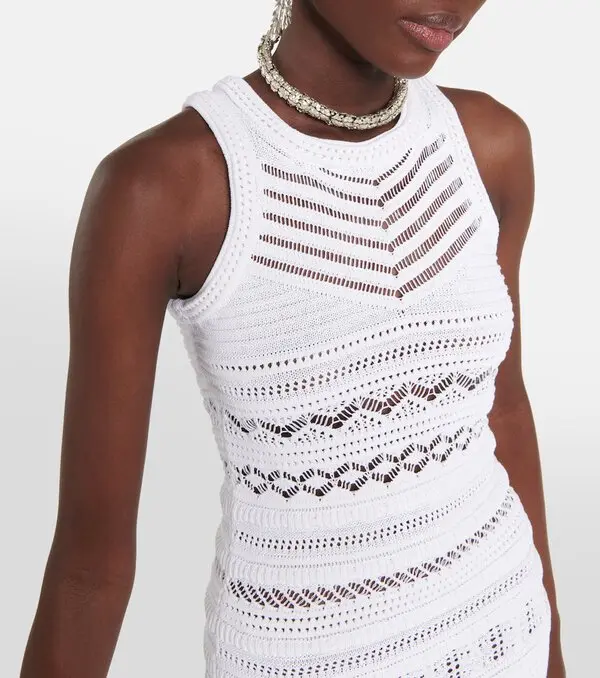 Isabel Marant Étoile Crochet Cotton-blend Minidress