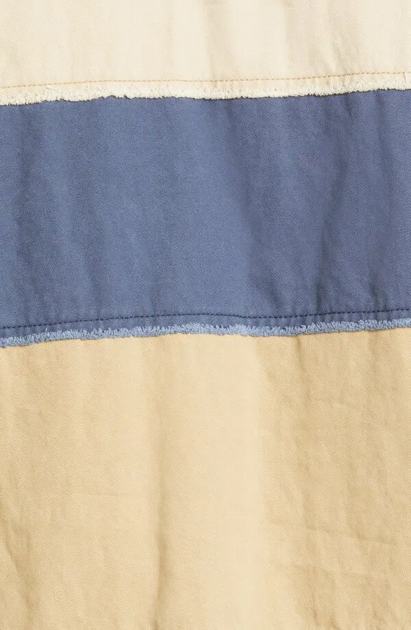 F-LAGSTUF-F Patchwork Cotton Safari Jacket
