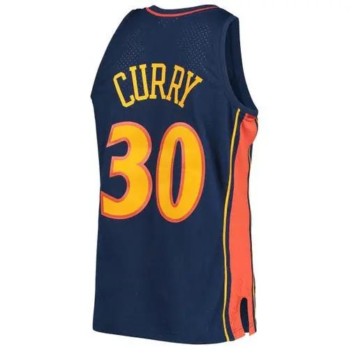 Mitchell & Ness Stephen Curry Golden State Warriors Hardwood Classics Swingman Jersey