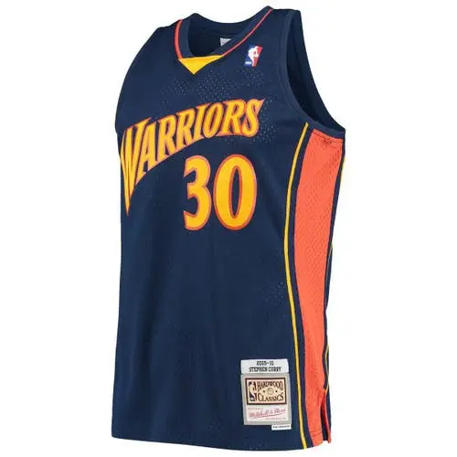 Mitchell & Ness Stephen Curry Golden State Warriors Hardwood Classics Swingman Jersey