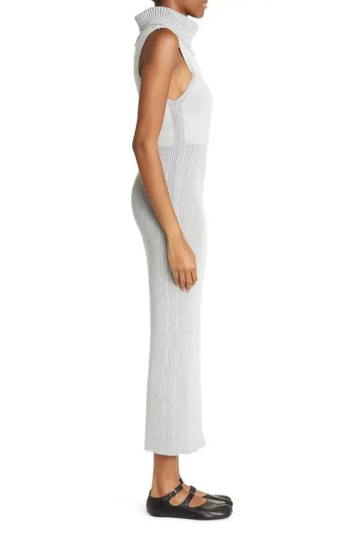 bruno knit dress Paloma Wool Turtleneck Sleeveless Organic Cotton Sweater In Mid Grey - 50% Off Ladies dresses