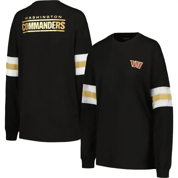 THE WILD COLLECTIVE Washington Commanders Long Sleeve T-shirt