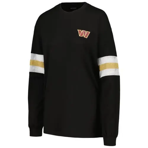THE WILD COLLECTIVE Washington Commanders Long Sleeve T-shirt