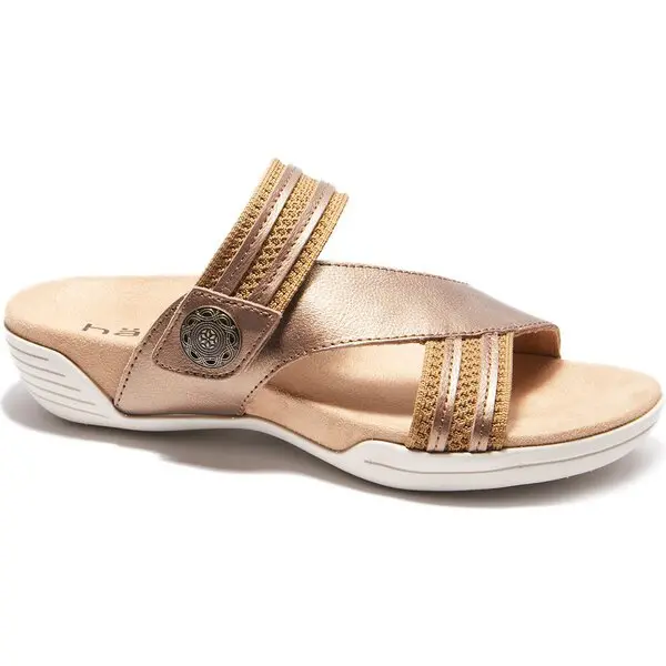 HALSA FOOTWEAR Desiree Sandal - Bronze