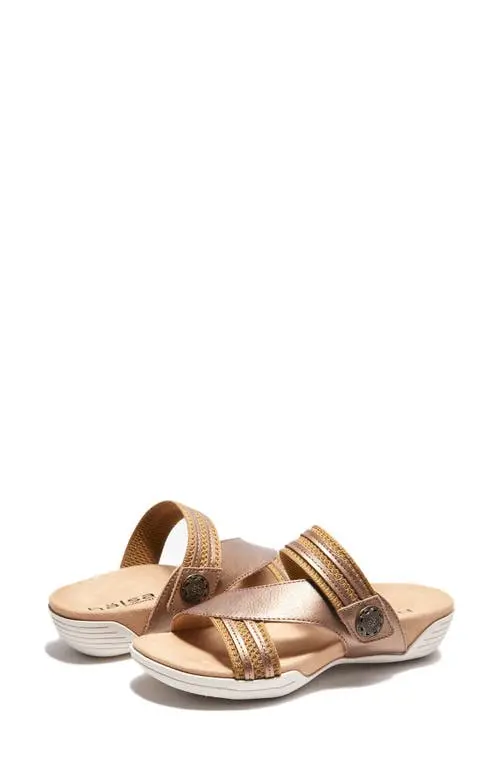 HALSA FOOTWEAR Desiree Sandal - Bronze