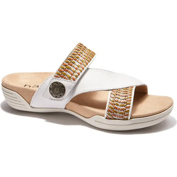 HALSA FOOTWEAR Desiree Sandal - White Multi