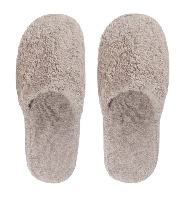 GRACCIOZA Egoist Egyptian Cotton Slippers - Neutral
