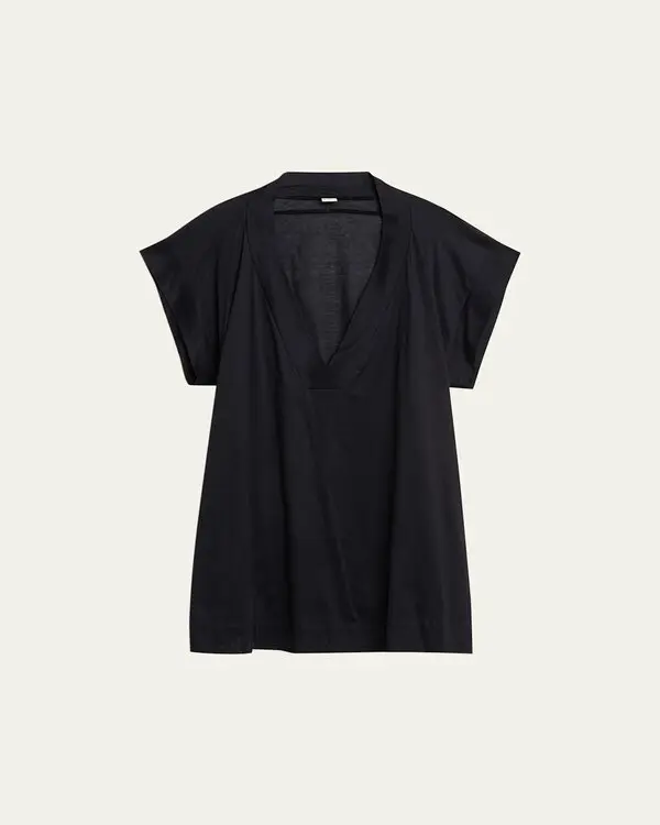 ERES Renee T-shirt Tunic - Noir