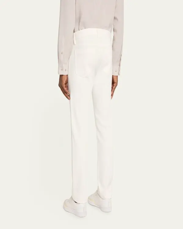 Gabriela Hearst Anthony 5-pocket Pants - White