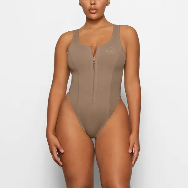 SKIMS Sport Swim Scoop Neck One Piece