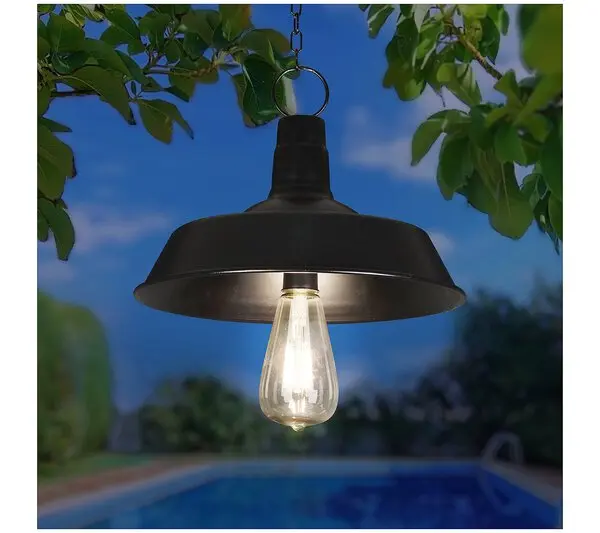 EXHART Solar Metal Retro Hanging Light