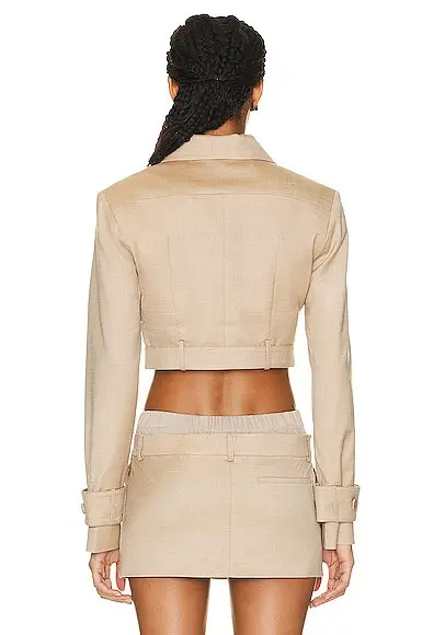 AYA MUSE Manza Jacket In Beige