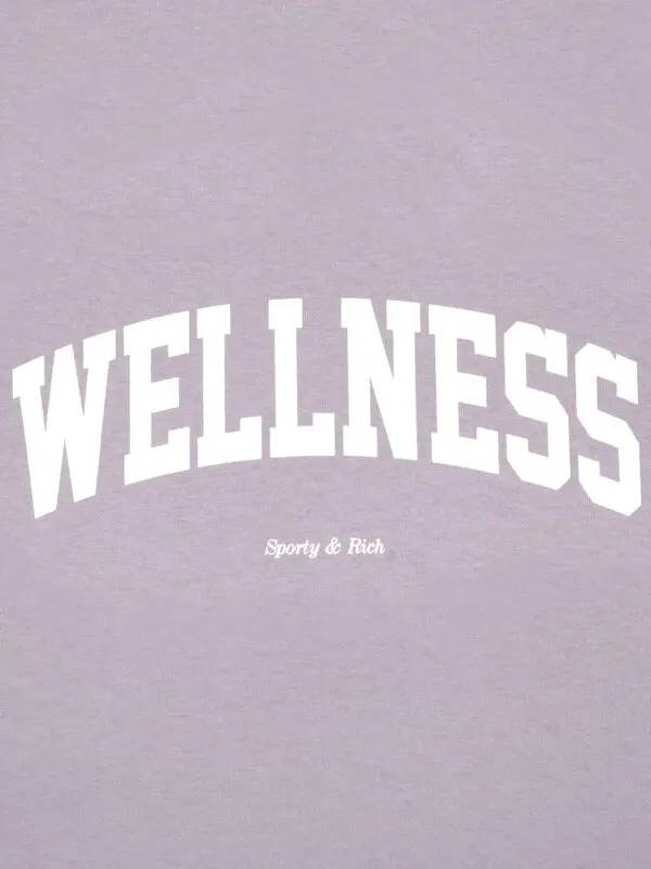 SPORTY & RICH Wellness Cotton Sweatshirt