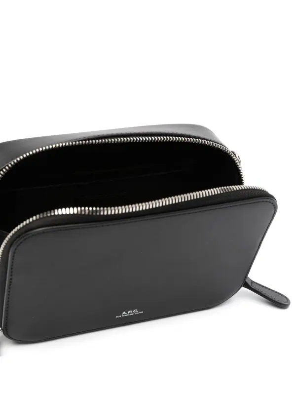 A.p.c. Leather Messenger Bag