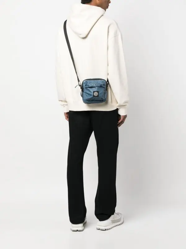 Stone Island 90270 Canvas Messenger Bag