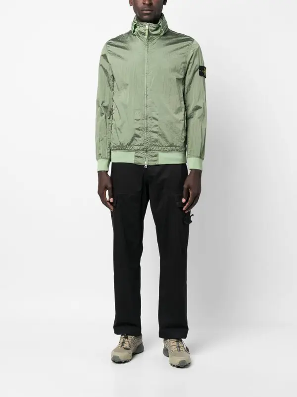 Stone Island 41920 Zip-up Jacket - Green