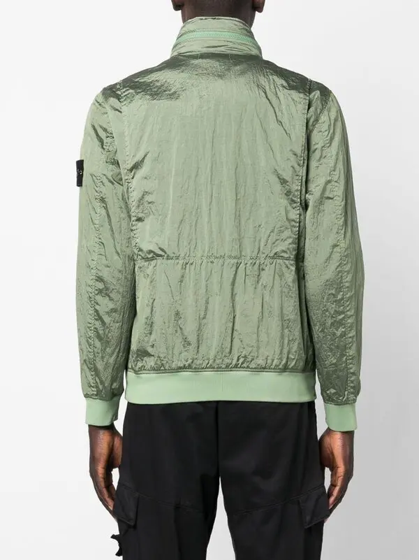 Stone Island 41920 Zip-up Jacket - Green
