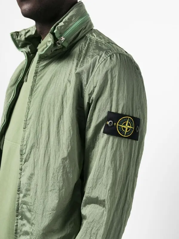 Stone Island 41920 Zip-up Jacket - Green