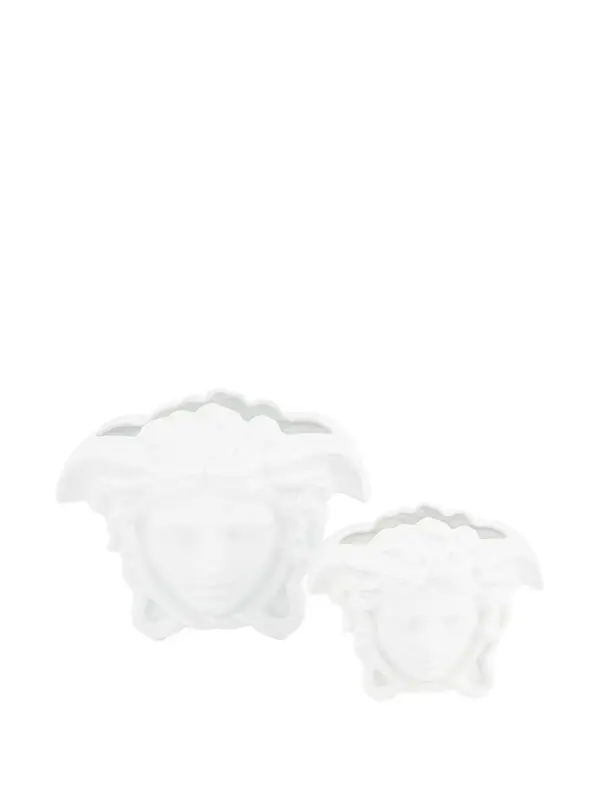 Versace Medusa Grande Porcelain Vase - White