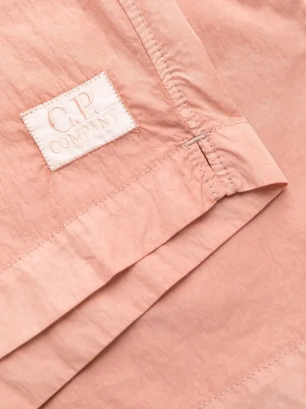 C.P. COMPANY Logo-patch Swim Shorts