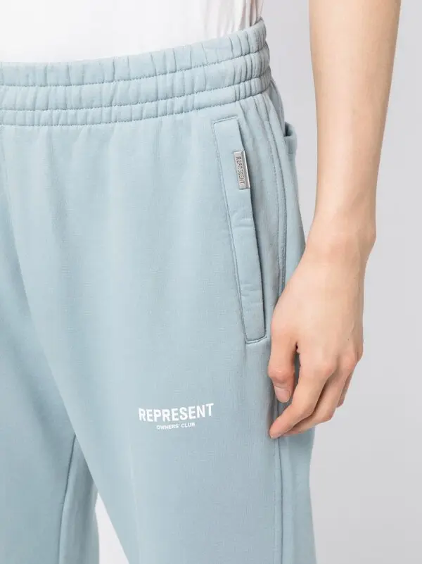 REPRESENT Logo-print Cotton Track Pants