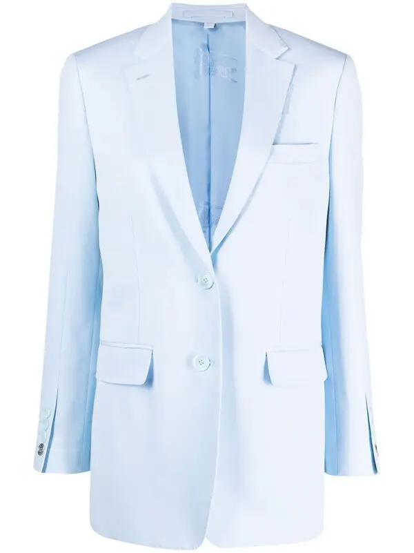 Burberry Single-breasted Wool Blazer
