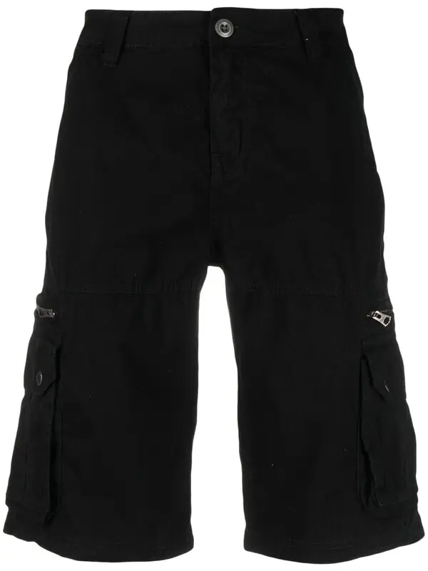 Alpha Industries Cargo-pocket Cotton Bermuda Shorts