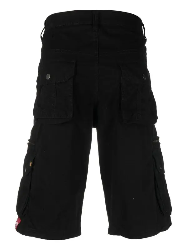 Alpha Industries Cargo-pocket Cotton Bermuda Shorts