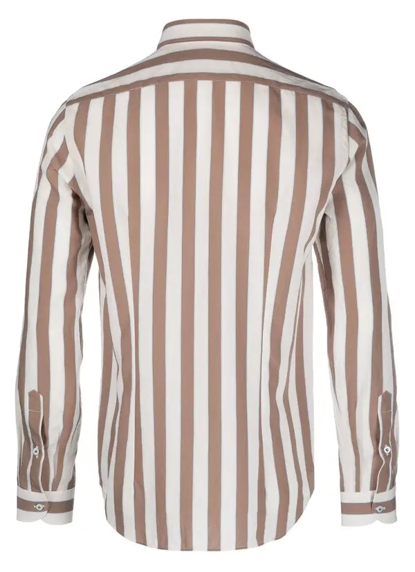 MANUEL RITZ Striped Long-sleeve Shirt