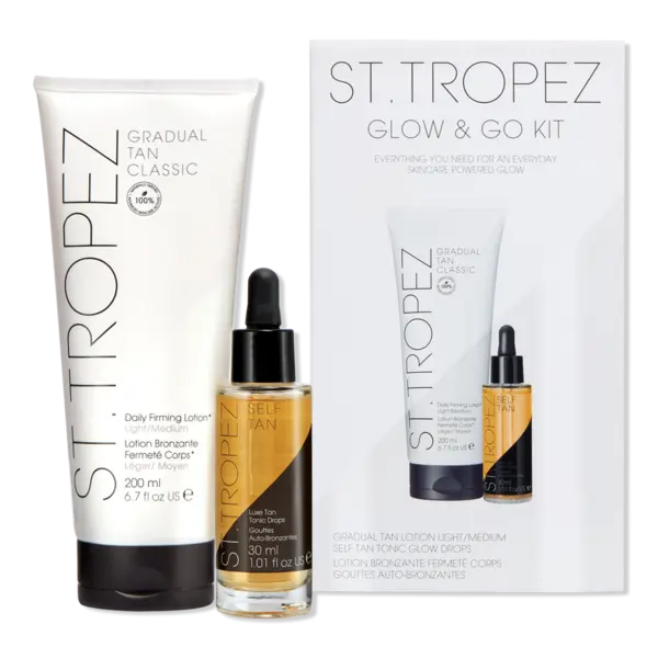 St. Tropez Self Tan Glow & Go 2 Piece Kit - One-color