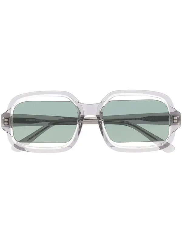 Henrik Vibskov Olga Square-frame Sunglasses - Grey